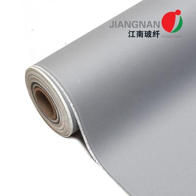 China 580g/sqm Silicone Coated Fiberglass Fabric for sale