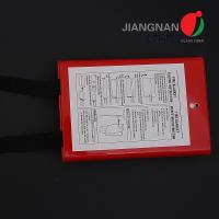 China 100% Fiberglass Cloth Or Silicone Coating Fire Resistant Blanket For Emergency Preparedness for sale
