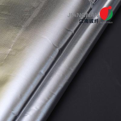 China 430 600G/Sq.Mtr Aluminum Foil Laminated Fiberglass Fabric  Single Or Both Side for sale