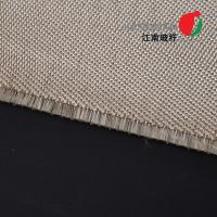 China UL94-V0 Flame Retardant Heat Treated Fiberglass Fabric With Tear Strength for sale