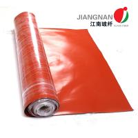 China High Performance Silicone Coated Fiberglass Fabric For Thermal Insulation for sale