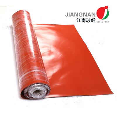 China High Performance Silicone Coated Fiberglass Fabric For Thermal Insulation for sale