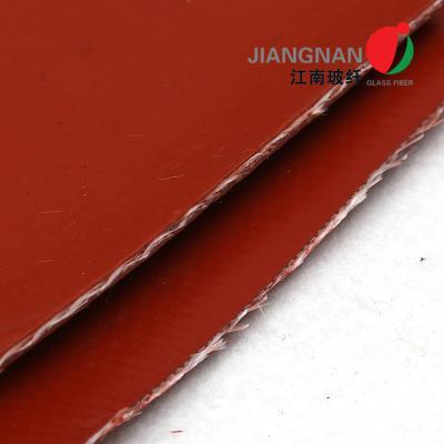 China Temperature Resistant Silicone Fiberglass Fabric Coated One Or Two-Sided Silicone Rubber for sale