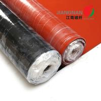 China High Heat Resistant Silicone Coated Fiberglass Fabric For Insulating Applications for sale