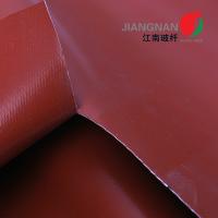 China High Performance Fiberglass Fabric Coated With Silicone Rubber For Thermal Insulation for sale