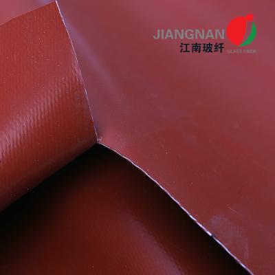 China High Performance Fiberglass Fabric Coated With Silicone Rubber For Thermal Insulation for sale