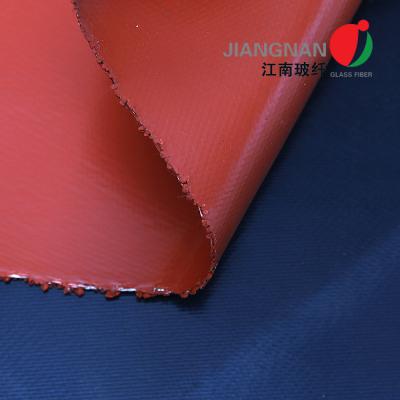 China High Temperature Resistant Silicone Coated Fiberglass Fabric For Smoke Curtains - 260°C for sale