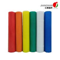 China Durable 4*4mm 5*5mm Fiberglass Mesh Leno Woven For Building wall for sale