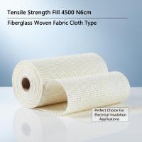 China Woven Fiberglass Fabric with 4500 N/6cm Tensile Strength and 200℃ To 1000℃ Temperature Resistance for Electrical Insulation for sale