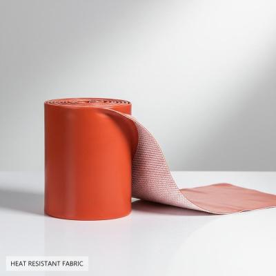 China Heat Resistant Silicone Coated Fiberglass Fabric for Electrical Insulation and Thermal Protection for sale