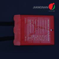 China Thermal Heat Protection Fiberglass Fire Blanket With AS/NZS3504 for sale