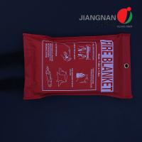 China 430gsm 1.2*1.2m E-Glass Woven Fire Resistant Blanket Asbestos Fire Blanket For AS /NZS 3504 Approved for sale
