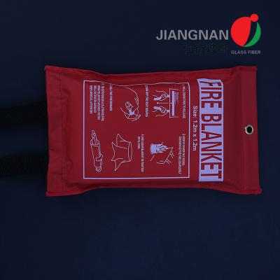 China 430gsm 1.2*1.2m E-Glass Woven Fire Resistant Blanket Asbestos Fire Blanket For AS /NZS 3504 Approved for sale
