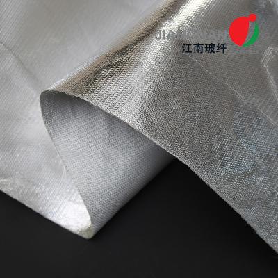 China 0.4mm Aluminum Foil Laminated Fiberglass Fabric 9 Micron Anti Corrosion for sale