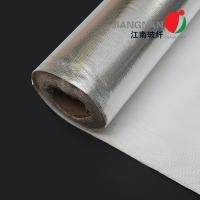 China Composite Aluminum Foil Laminated Fiberglass Fabric Alkali Free for sale