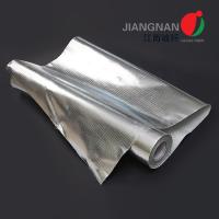 China Aluminum Coated Fireproof Fiberglass Packing Material With Strong Light Reflection for sale