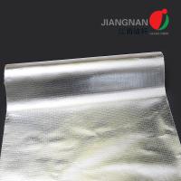 China Composite Aluminum Foil Laminated Fiberglass Fabric For Light Reflectivity for sale