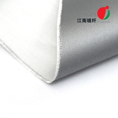 China Colored 590gsm 0.5mm Thickness Heat Insulation Silicone Coated Fiberglass Fabric With Fireproof for sale