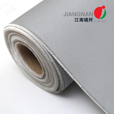 China Double Sided Silicone Coated Fiberglass Fabric 550°C Used For Oxygen Aging for sale
