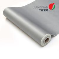 China 14oz Filament Fiberglass Fabric With PU Coated On Both Sides for sale