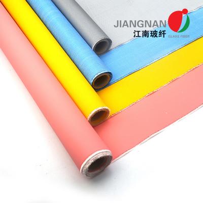 China 18oz Twill Silicone Coated E Glass Fiberglass Fabric High Performance for sale