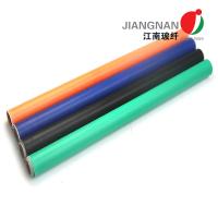 China Flex Resistance Blanket Silicone Coated Impregnated Fiberglass 1/3 Twill Woven for sale