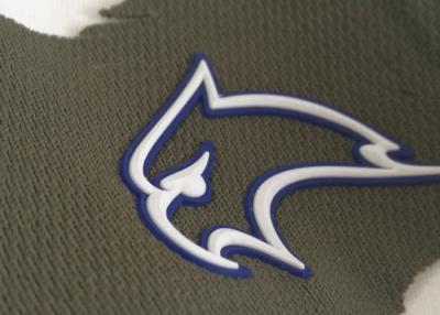 China Fabric Printed Woven Clothing Labels For Children'S  Custom Brand Logo for sale