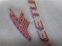 China PET Three - Dimensional Effect Embossed Leather Patches For School Bag Or Garment for sale