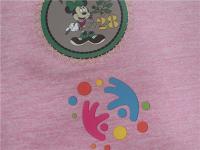 China Washable Screen Printing Tagless Labels  , Printed Labels For Clothing for sale