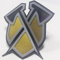 China 3d Raised Effect Brand Logo Silicone Heat Transfer Clothing Label For T - Shirt for sale