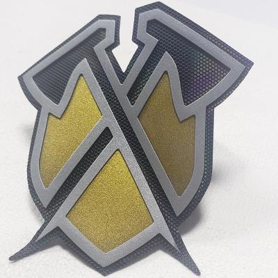China 3d Raised Effect Brand Logo Silicone Heat Transfer Clothing Label For T - Shirt for sale