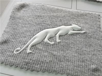 China Washable Badge 3D Tagless Heat Transfer Clothing Labels Silicone Material for sale
