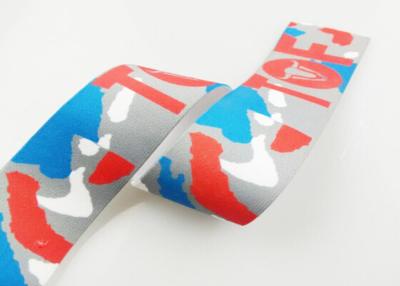 China 3cm White Jacquard Elastic Band Elastic Tape For Sewing Fashion Design for sale