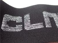 China SGS Custom Clothing Patches Reflective Silver Logo Printed On Hypalon Material For Sportswear for sale