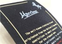 China Eco - Friendly Garment Use Screen Printed Clothing Labels 100% Silicone Material for sale
