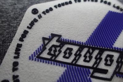 China OEKO Injection Rubber Logo Patches for sale