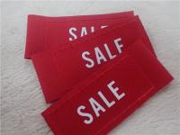 China Non - Slip Tape Customiezd 3D Rubber Patches Silk Screen Printing On Woven Tape for sale