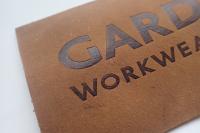 China Manufacturer Custom logo Logo Embossed Leather Patches for Handbag,For Hat/Clothing for sale