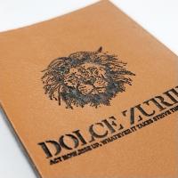 China Custom Label Embossed Leather Patches For Clothing Handbags Jeans for sale