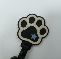 China Badge Silicone Customized 3D Rubber Patches Heat Transfer For Garment for sale