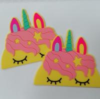 China Heat Transfer Customized 3D PVC Silicone Rubber Labels Washable Badge for sale