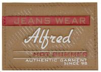 China Personalized Leather Patch Custom Embossed Jeans Leather Patch Label for Clothing for sale