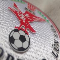 China Three Diemensional Custom Clothing Patches High Density Printing Tatami With Embossed Logo For Sportswear for sale