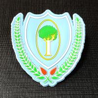 China Clothing Printed TPU Label Badges Heat Transfer 3D Patches Sew Cils Accessories for sale