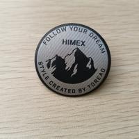 China High 3D Frequency Press TPU Label Embossed Garment Private Patch For Jacket for sale