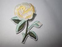 China Custom Flowers Embroidered Sew or Iron On Patch For Clothing Applique for sale