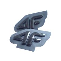 China Brand Name Logo Embossed 3D TPU Patch For Football Club Clothes for sale