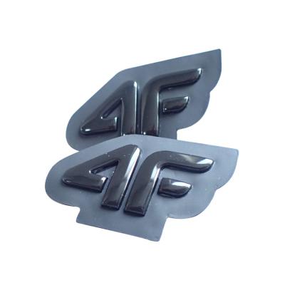 China Brand Name Logo Embossed 3D TPU Patch For Football Club Clothes for sale
