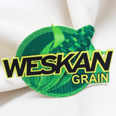China Custom Personalized Sublimation Printing Silicone Tatami Heat Transfer Labels Letter Name Luxury Garment Sticker for sale