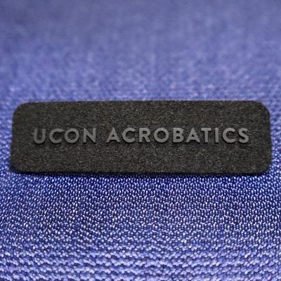 China Denim Iron On Patches Screen Printing Labels For Clothes Washing Care Label for sale